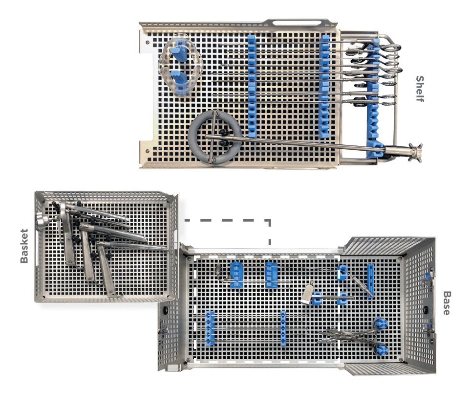 Custom Configured Throat Tray Examples